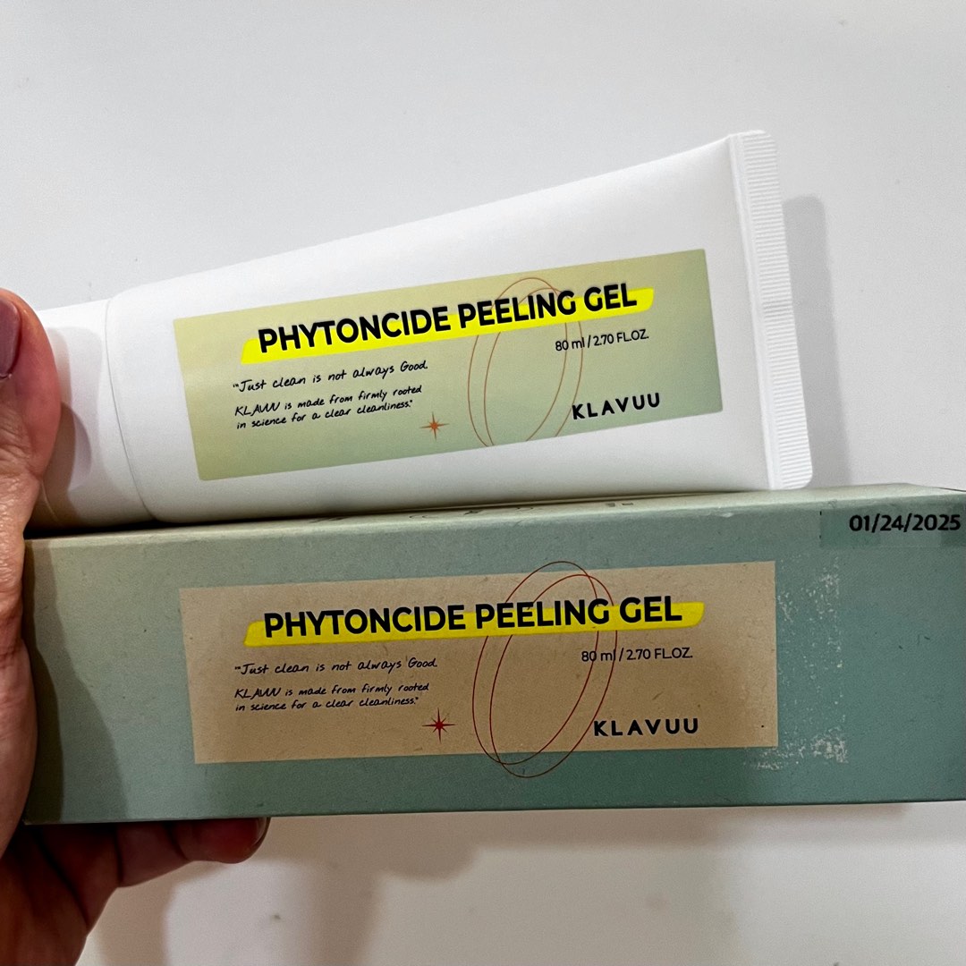 KLAVUU Phytoncide Peeling Gel 80ml, Beauty & Personal Care, Face, Face ...