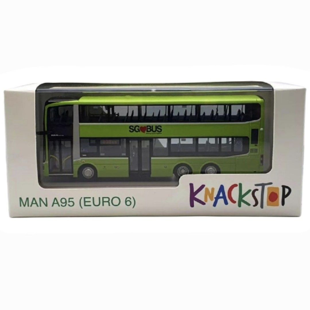 Knackstop MAN A95 Euro 6 1:76 Diecast Model Bus, Hobbies & Toys ...