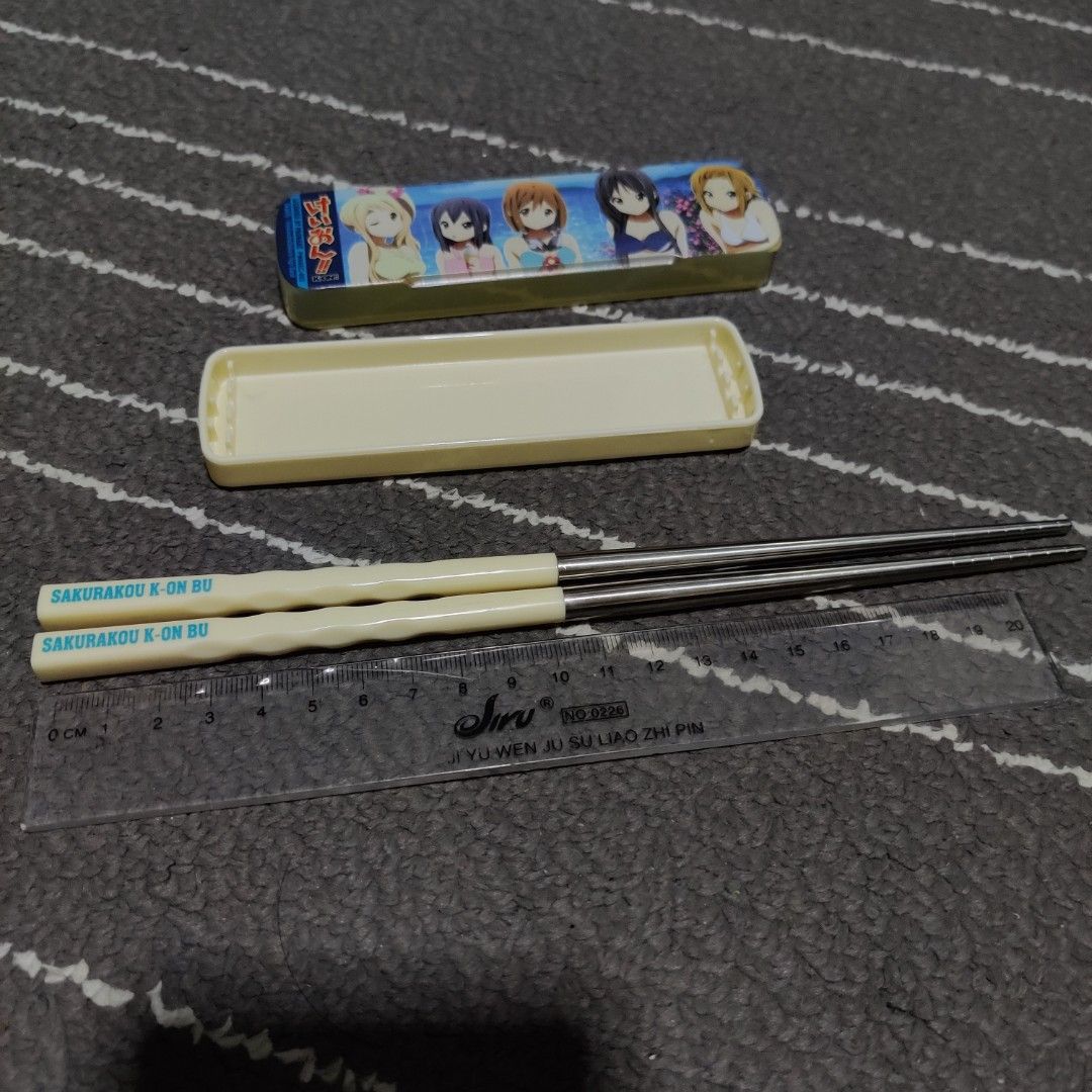 K-On Merchandise, Reusable chopsticks, Hobbies & Toys, Memorabilia ...