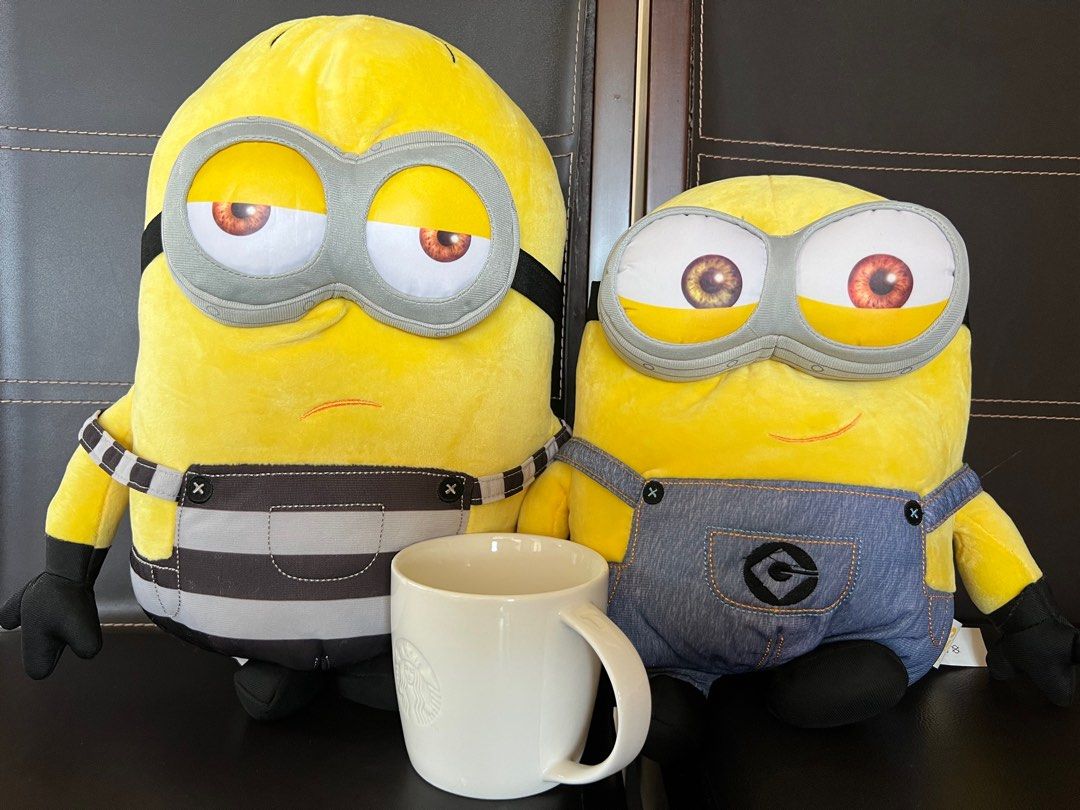 Large Minion plushies, Hobbies & Toys, Toys & Games on Carousell