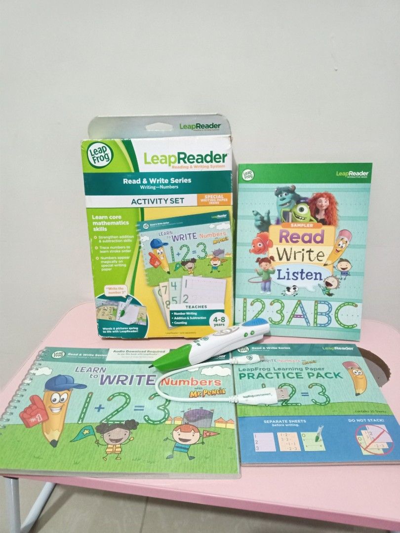 Leapreader Activity Set, Hobbies & Toys, Toys & Games on Carousell