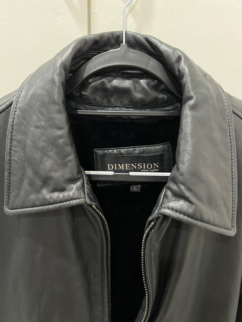 Leather Jacket Dimensions New York on Carousell