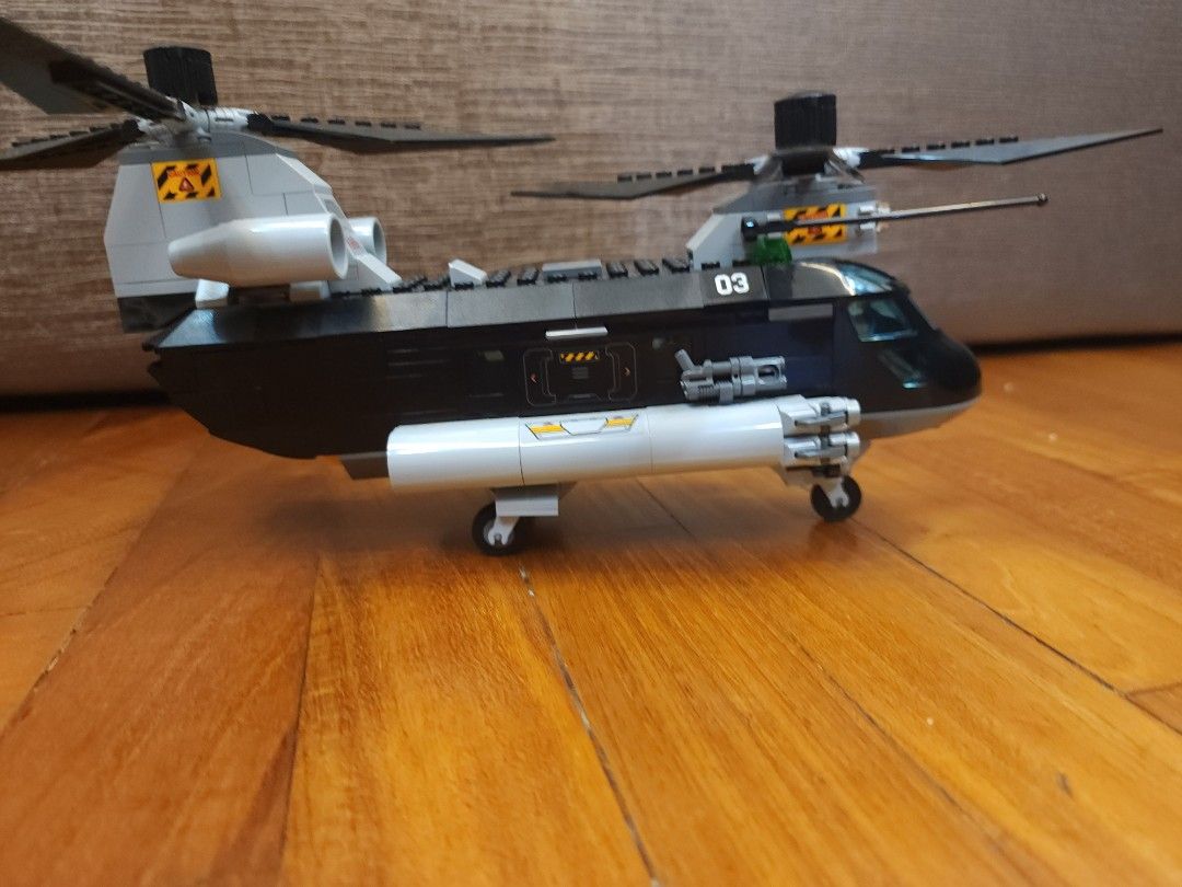 LEGO 76162 Marvel Black Widow's Helicopter Chase Set, Hobbies & Toys ...