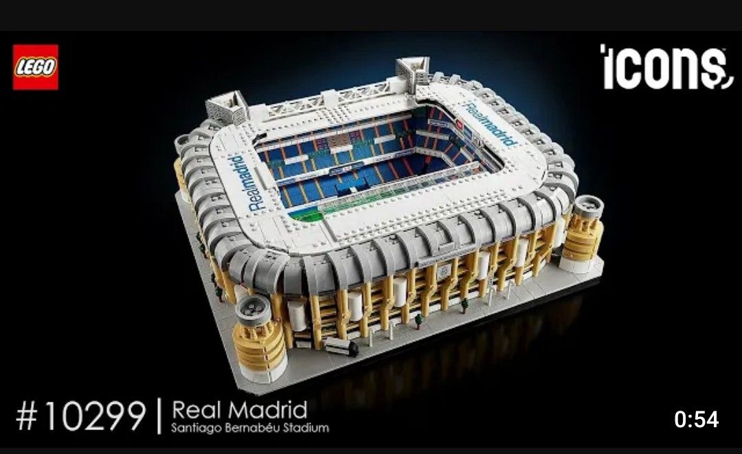 LEGO® Real Madrid – Santiago Bernabéu Stadium (10299), Hobbies & Toys ...