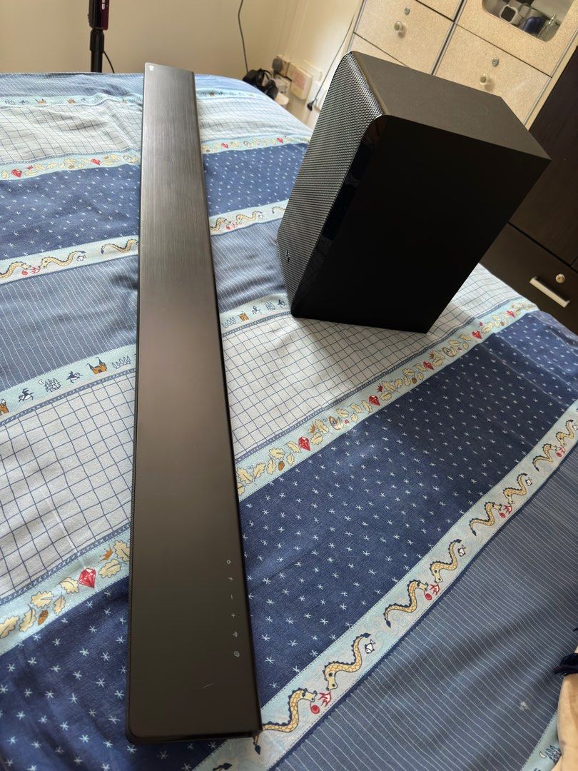 LG SJ8 Soundbar with wireless Subwoofer, Audio, Soundbars, Speakers ...