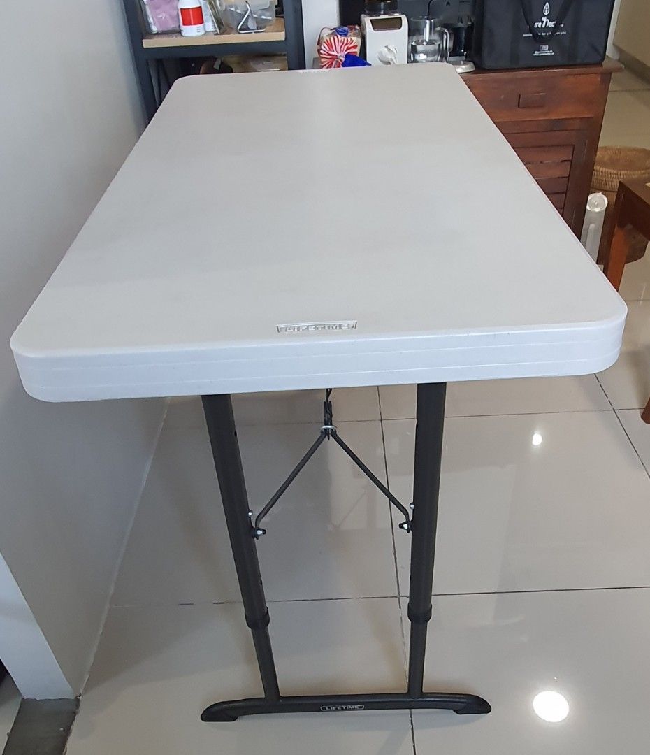 Lifetime Long Foldable Table on Carousell