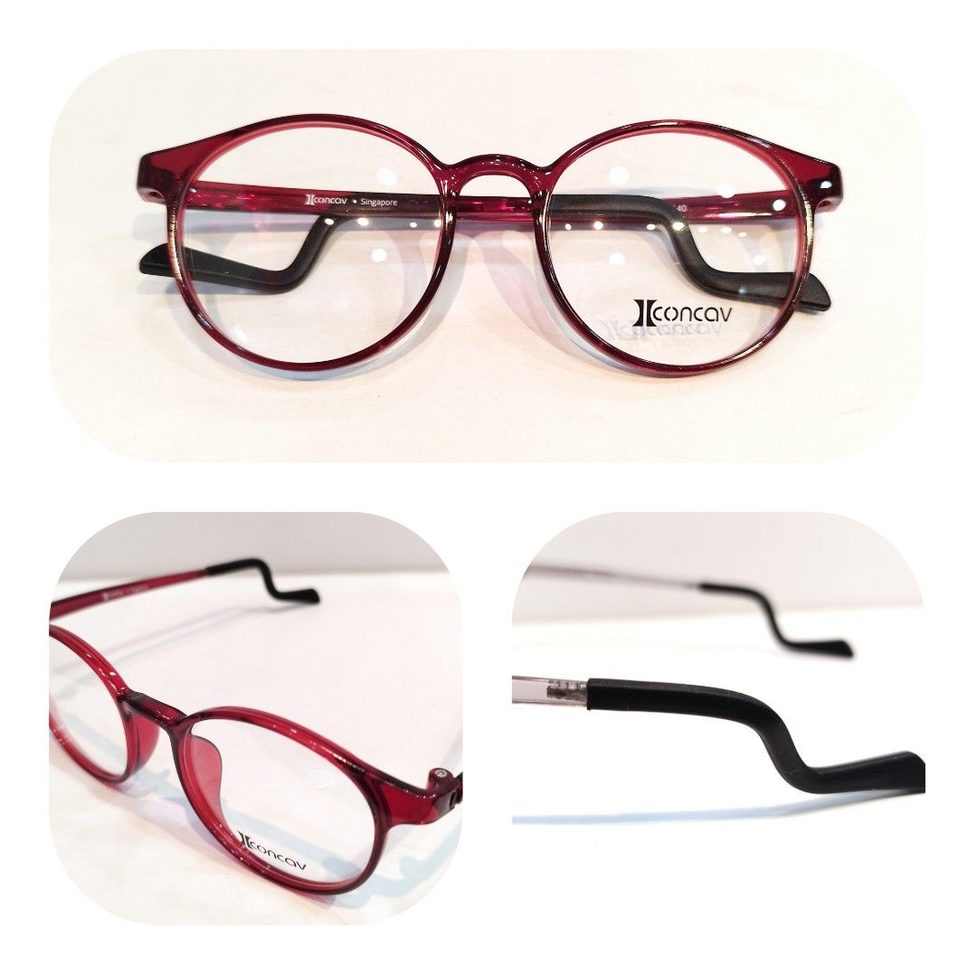 Lightweight Concav new concept temple optical frame, Women's Fashion ...