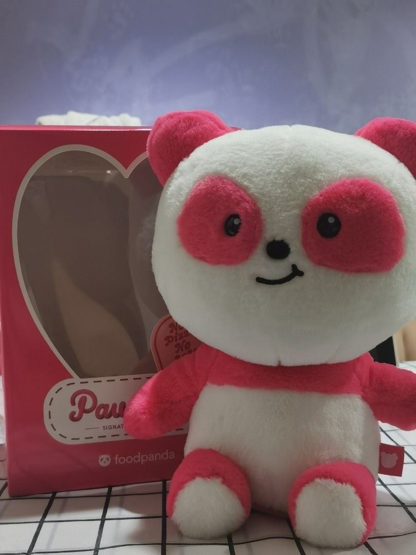 limited food panda doll (pau-pau), Hobbies & Toys, Toys & Games on ...