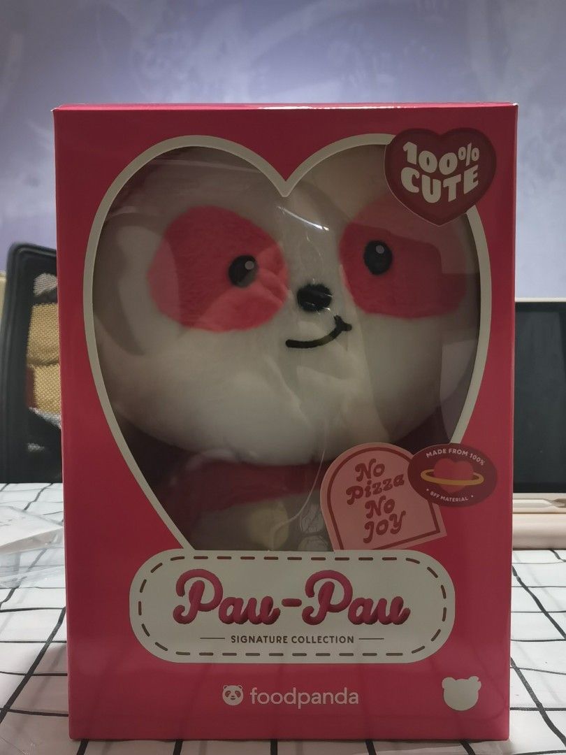 limited food panda doll (pau-pau), Hobbies & Toys, Toys & Games on ...