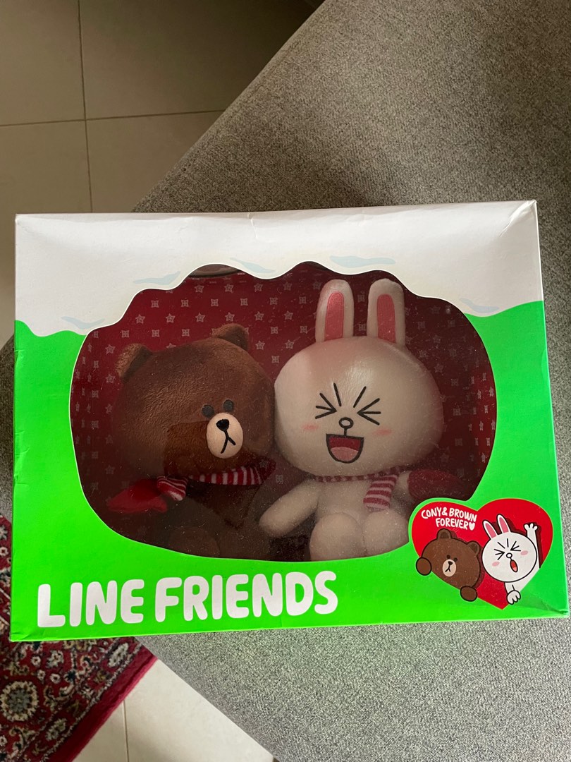 LINE Friends Plushies, Hobbies & Toys, Toys & Games on Carousell