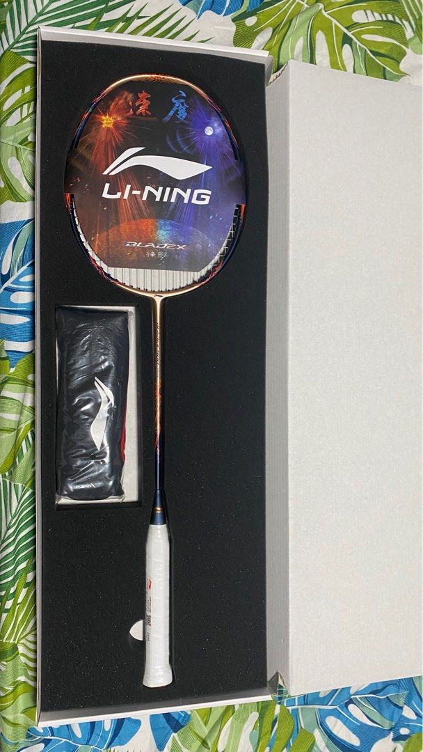 Li-Ning Bladex 900 Max Sun 4UG6, Sports Equipment, Sports & Games ...