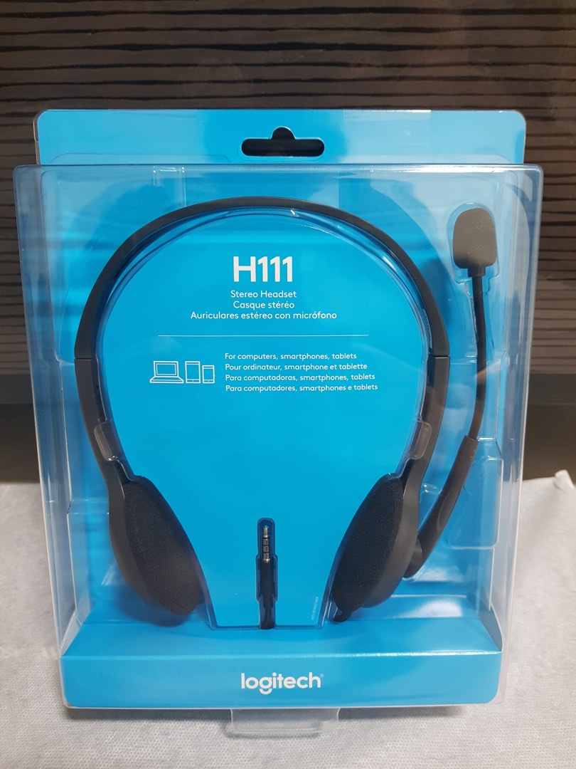 Logitech H Stereo Headset Audio Headphones Headsets On Carousell