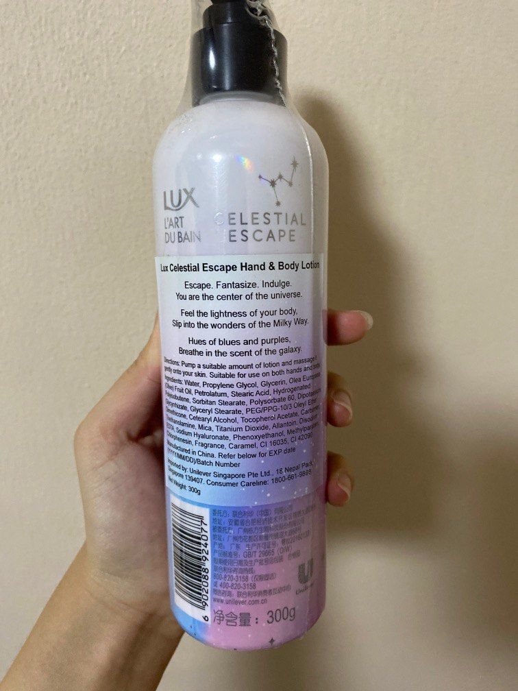 Lux Celestial Hand & body lotion, Beauty & Personal Care, Bath & Body ...