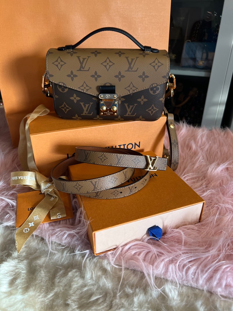 Lv reverse belt slim on Carousell