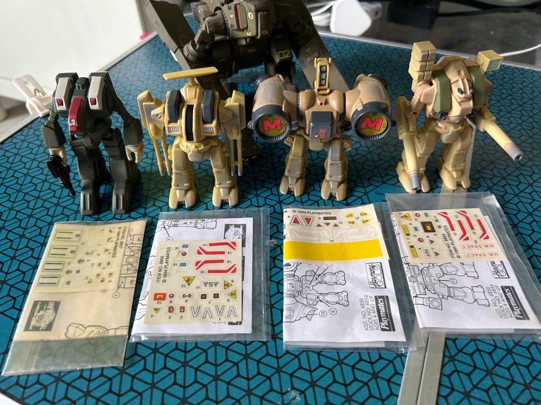 Macross Robotech Destroids Set, Hobbies & Toys, Toys & Games on Carousell
