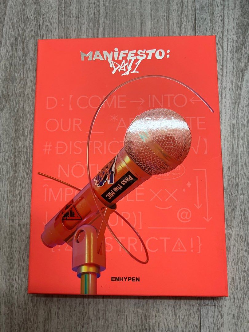 Manifesto Album on Carousell