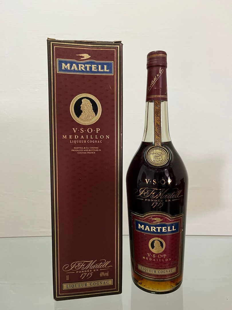 Martell VSOP Medallion Cognac 1715, Food & Drinks, Alcoholic Beverages on Carousell