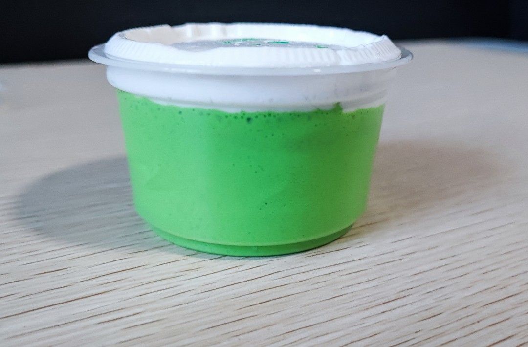 Matcha latte slime, Hobbies & Toys, Toys & Games on Carousell