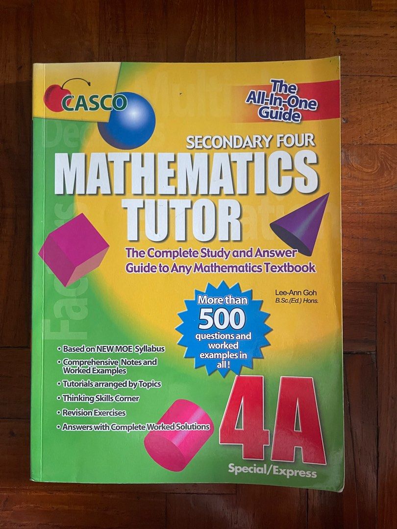 Mathematics Tutor 4A, Hobbies & Toys, Books & Magazines, Assessment Books on Carousell