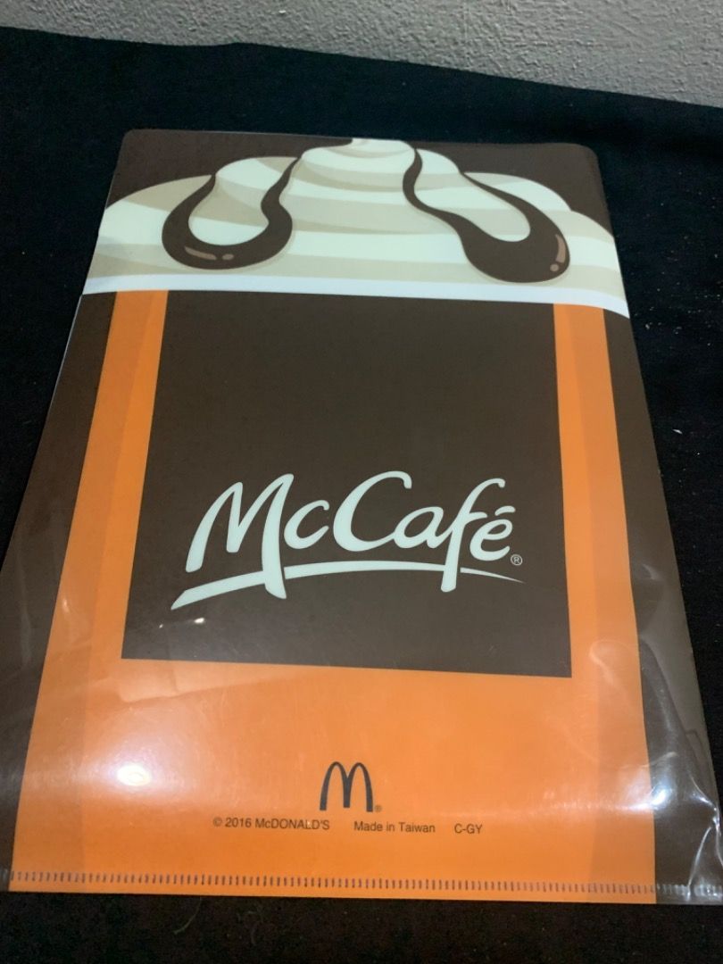 Mc cafe folder, Hobbies & Toys, Stationery & Craft, Stationery & School ...