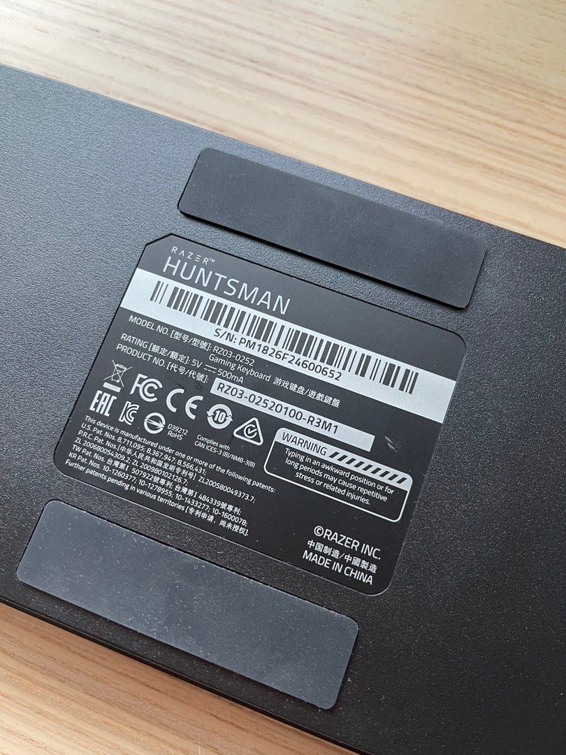 Mechanical Keyboard Razer Huntsman, Computers & Tech, Parts ...