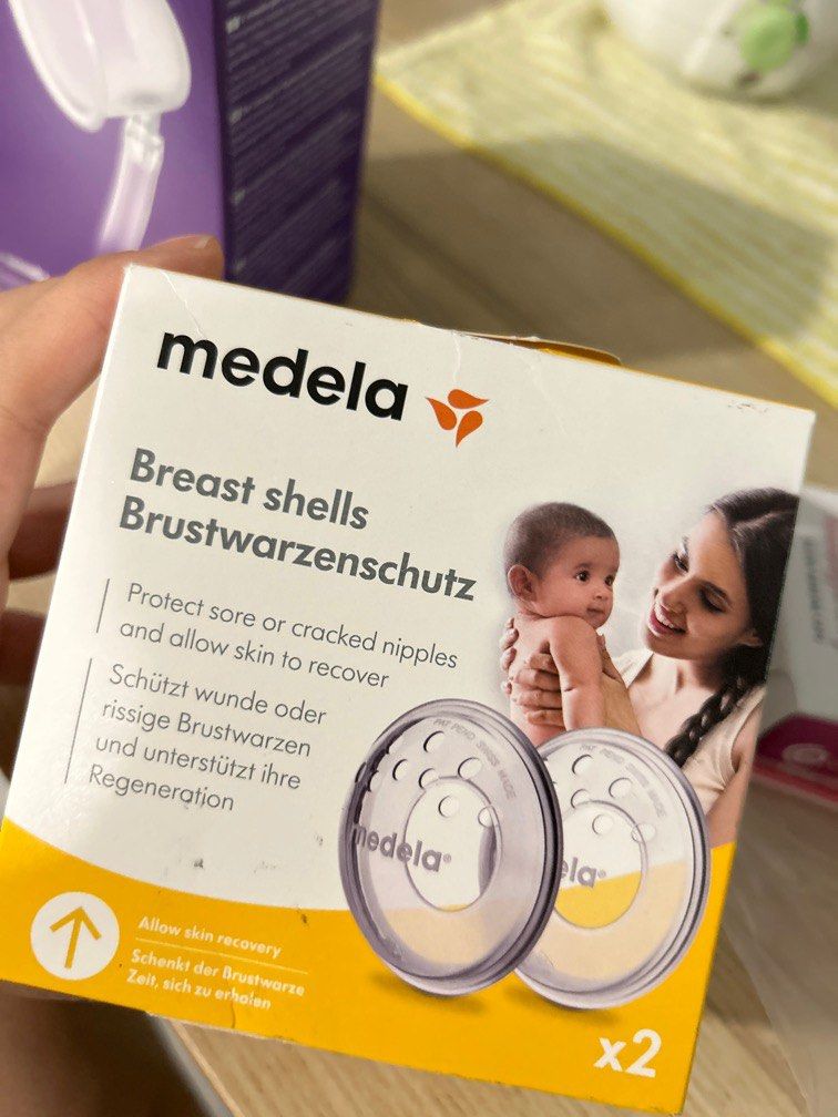 Medela Breast Shells, Babies & Kids, Nursing & Feeding, Breastfeeding ...