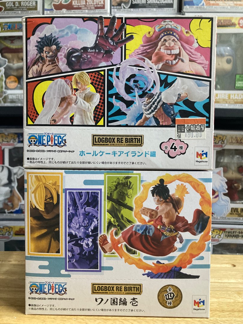 MegaHouse One Piece LogBox Rebirth Blind Box Set, Hobbies & Toys, Toys ...