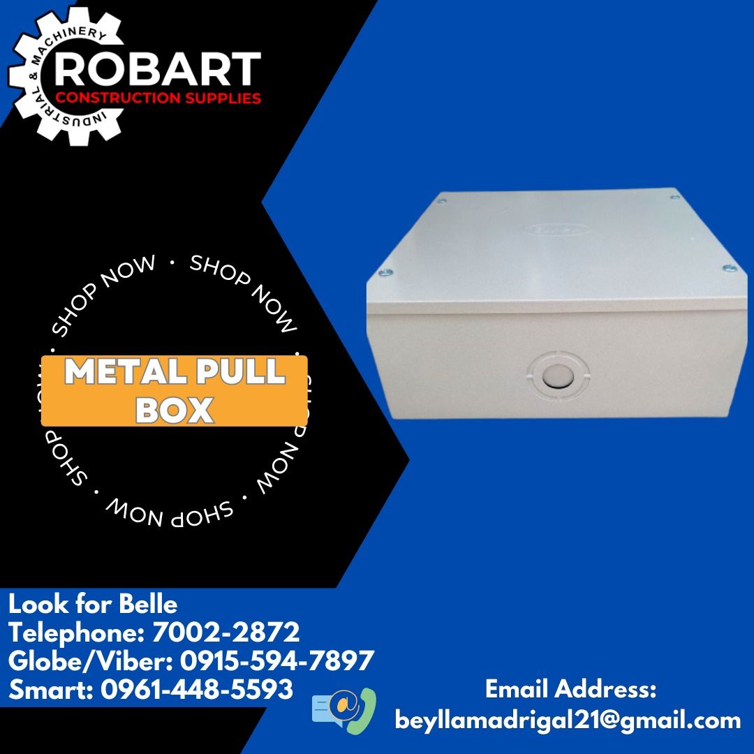 Metal Pull Box, Commercial & Industrial, Construction Tools & Equipment ...