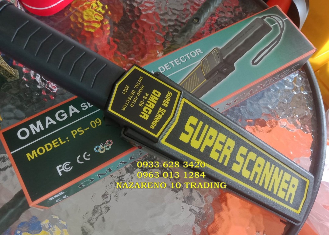 Metal Security Detector Scanner Portable handheld metal detector, high ...