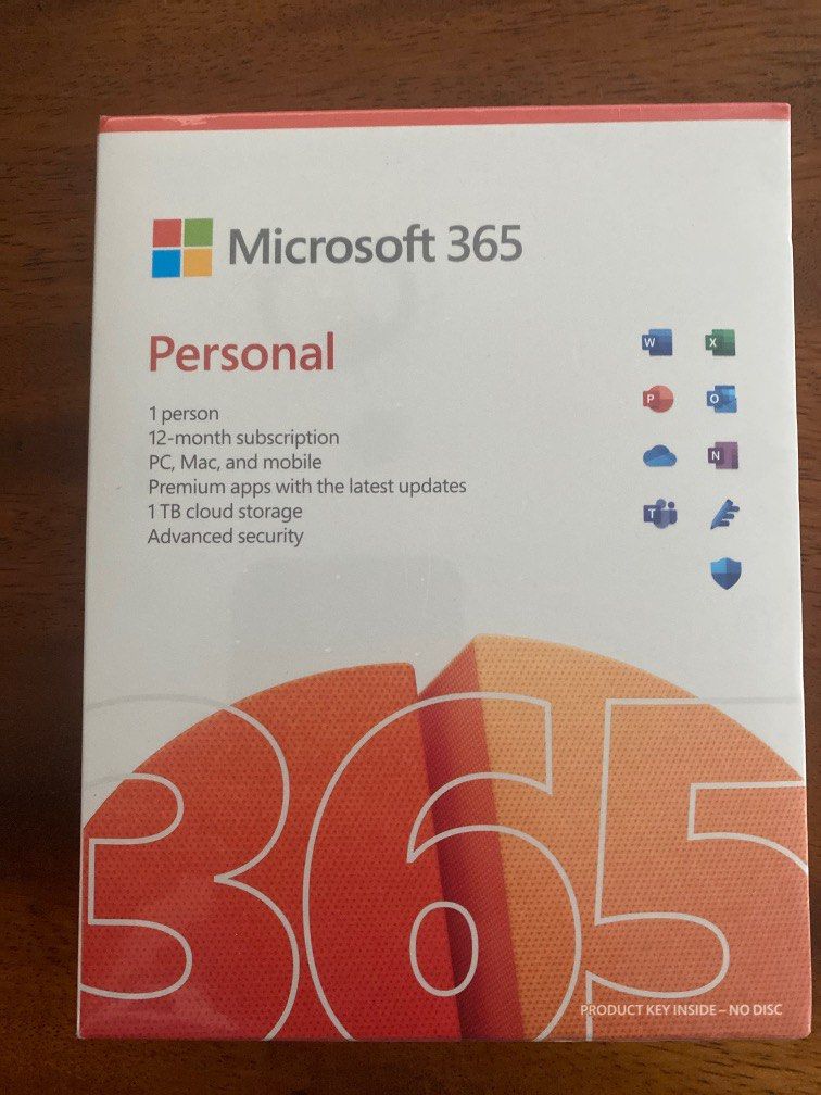 Microsoft 365 Personal, Computers & Tech, Office & Business Technology ...