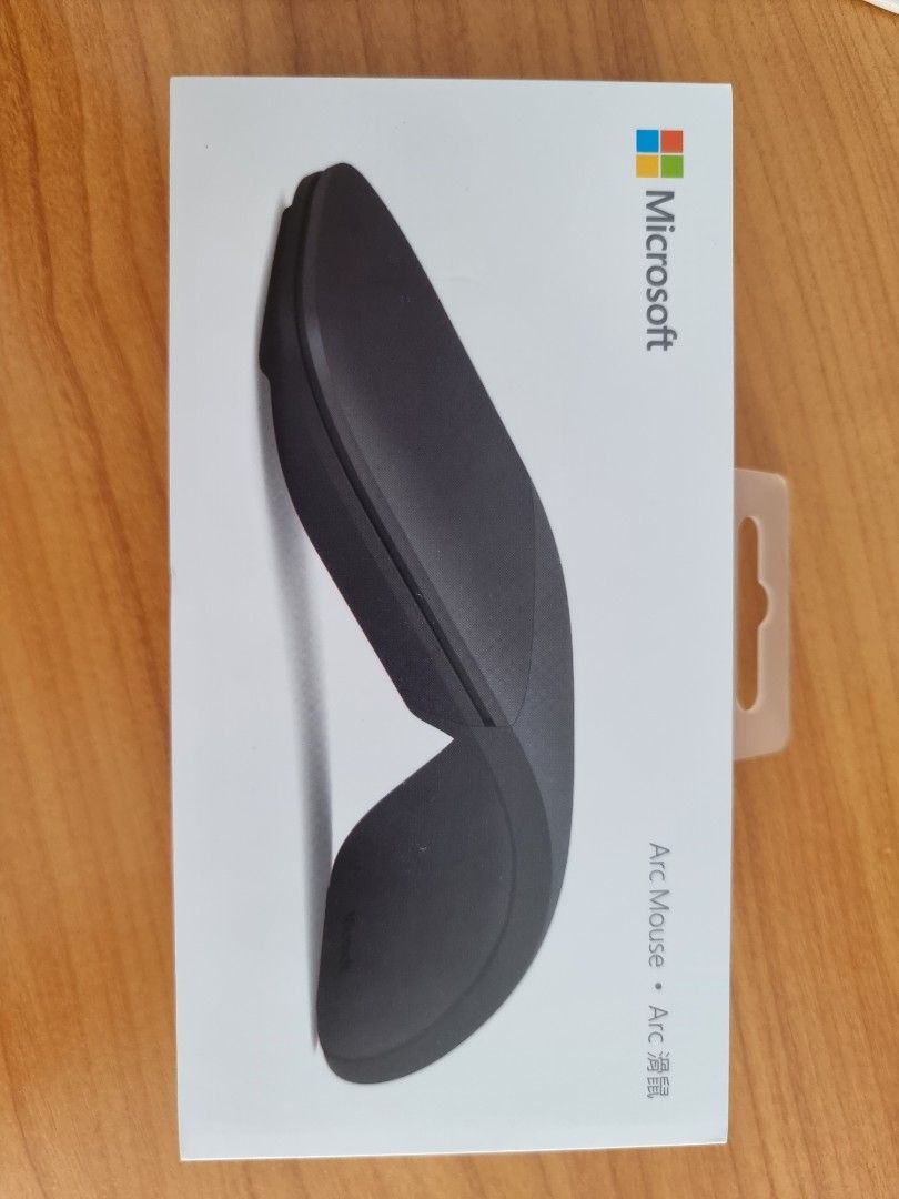 Microsoft Arc Mouse (Black), Computers & Tech, Parts & Accessories, Mouse & Mousepads on Carousell