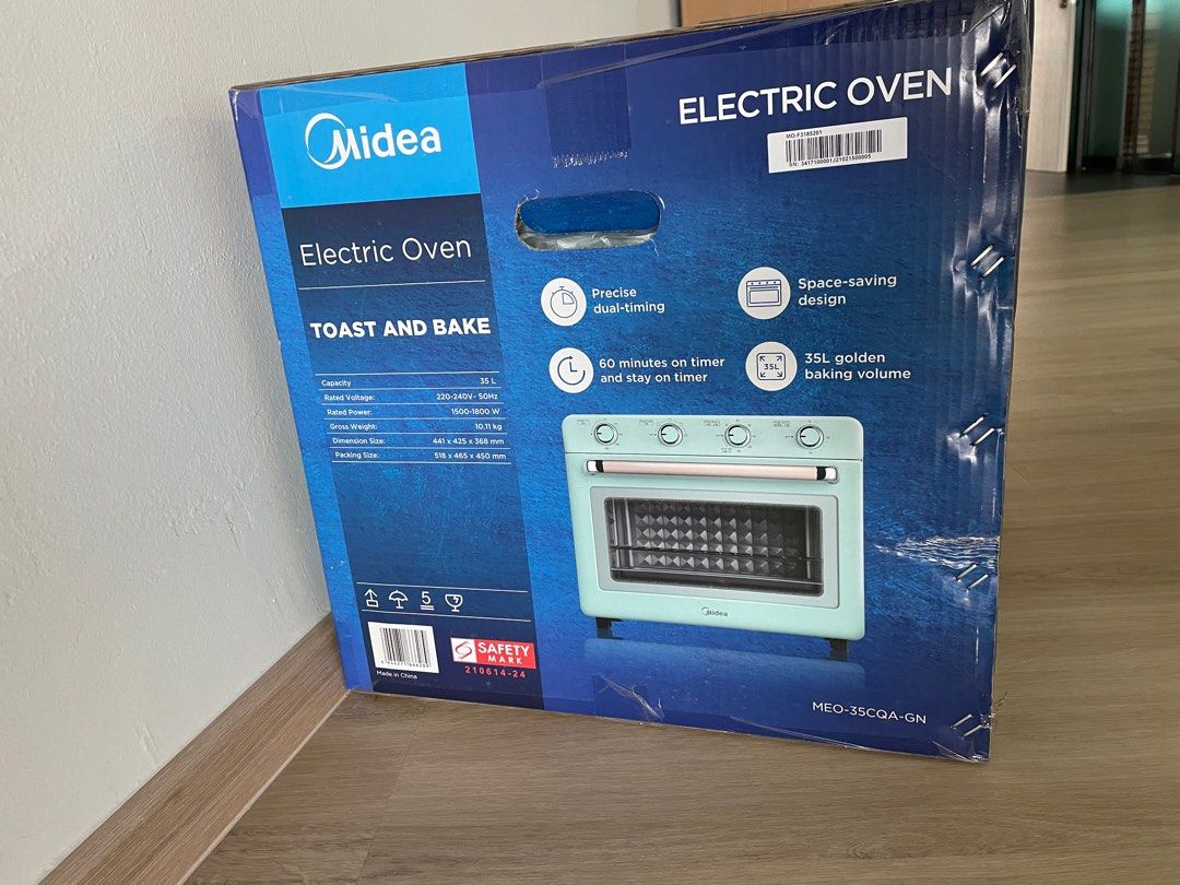 Midea electric oven, TV & Home Appliances, Kitchen Appliances, Ovens ...