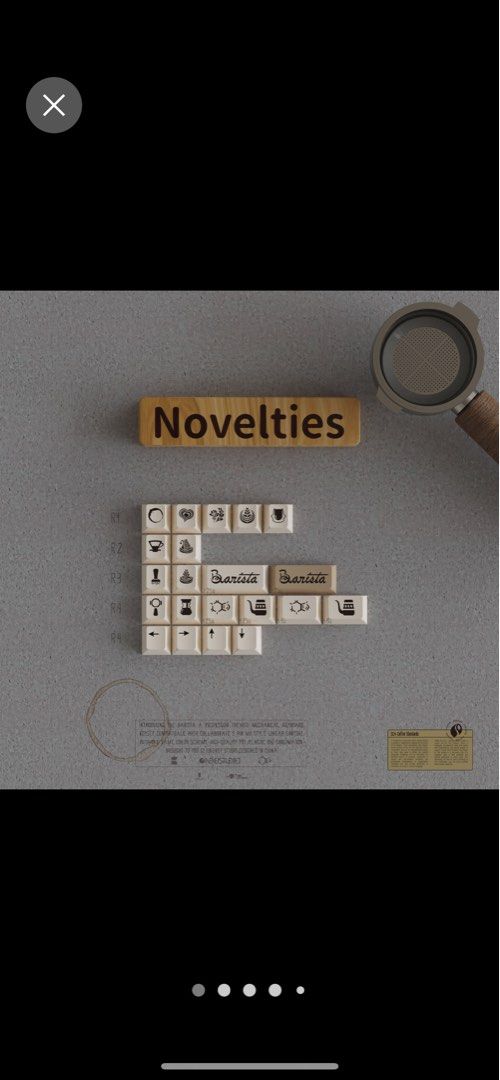 Milkyway Barista Keycaps, Computers & Tech, Parts & Accessories ...