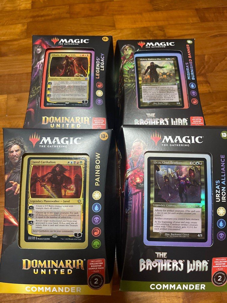 MTG commander decks, Hobbies & Toys, Toys & Games on Carousell
