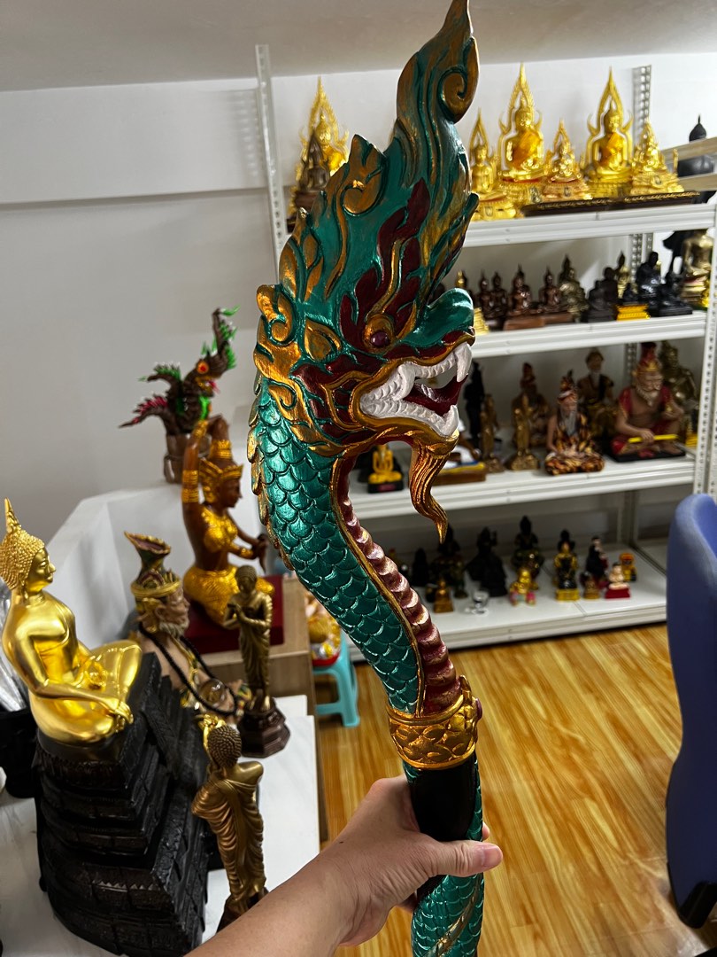Naga stick for good business good luck Height 6 foot bless by Master ...