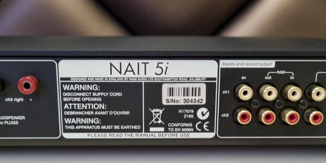 NAIM Nait 5i-2 Integrated Amplifier (Made in England), Audio, Soundbars ...