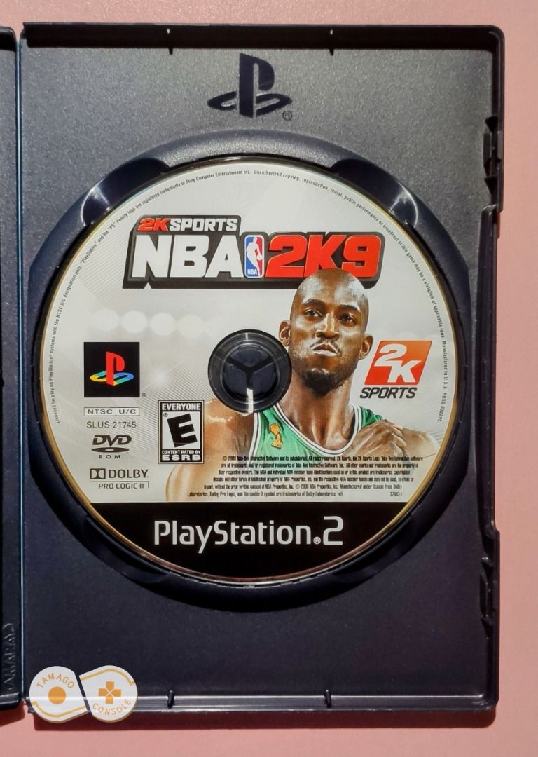 NBA 2K9 - [PS2 Game] [NTSC / ENGLISH Language] [CIB / Complete in Box ...