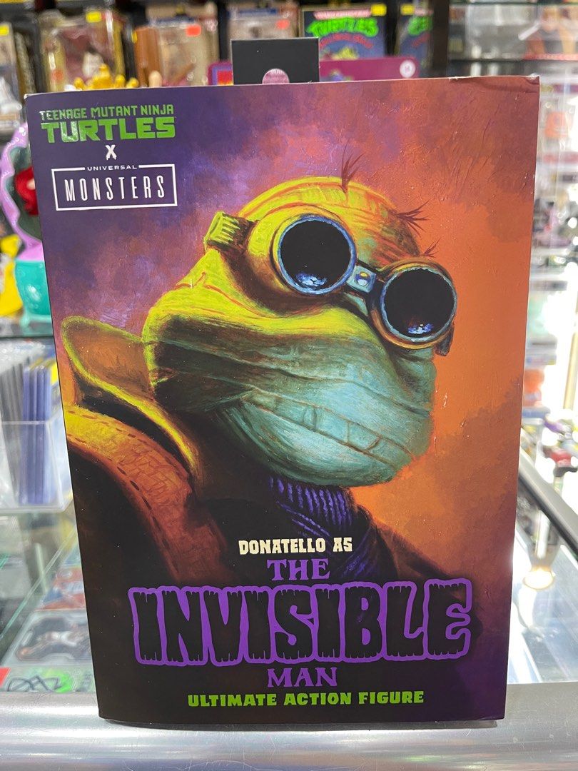 NECA TMNT X MONSTERS Donatello as The Invisible Man on Carousell