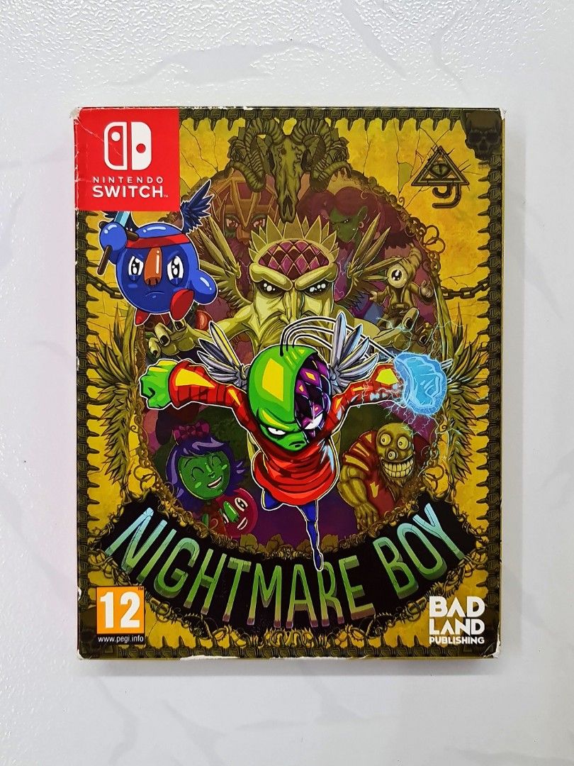 Nightmare Boy (Collector's Edition) *Rare / Brand New* (Pegi 12 / Bad ...