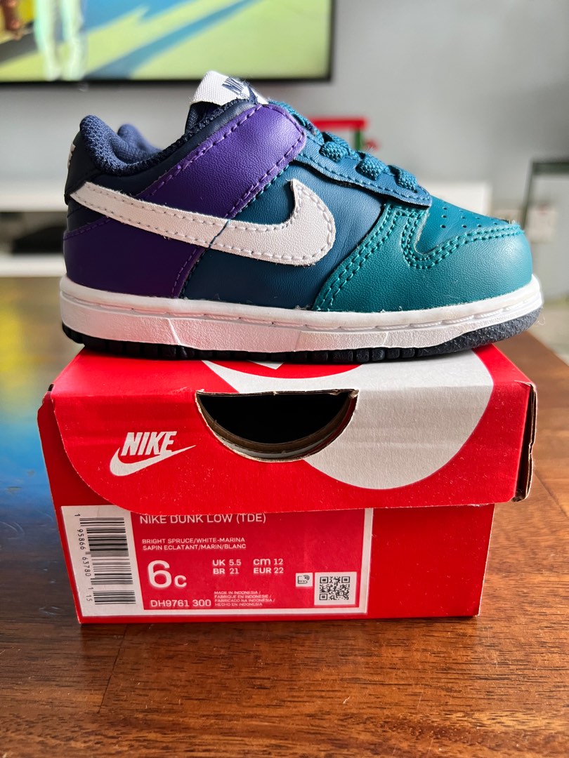 Nike Dunk Low, Babies & Kids, Babies & Kids Fashion on Carousell