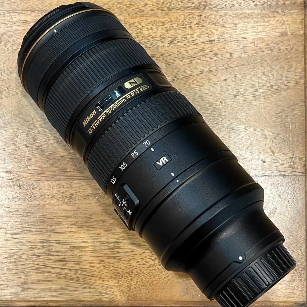Nikon AFs 70-200 F2.8 G VR ii, Photography, Lens & Kits on Carousell