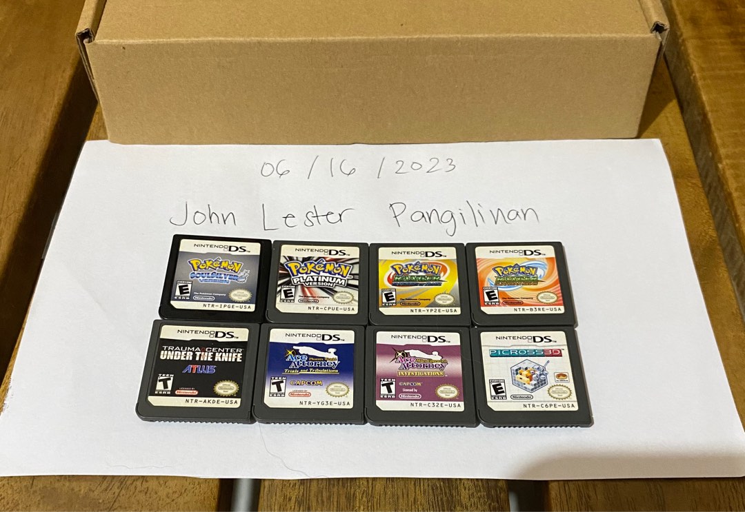 nintendo ds games bundle, Video Gaming, Video Games, Nintendo on Carousell