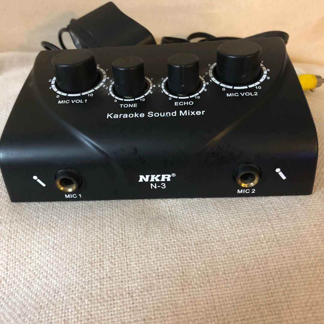 NKR N-3 Karaoke Sound Mixer, Audio, Other Audio Equipment on Carousell