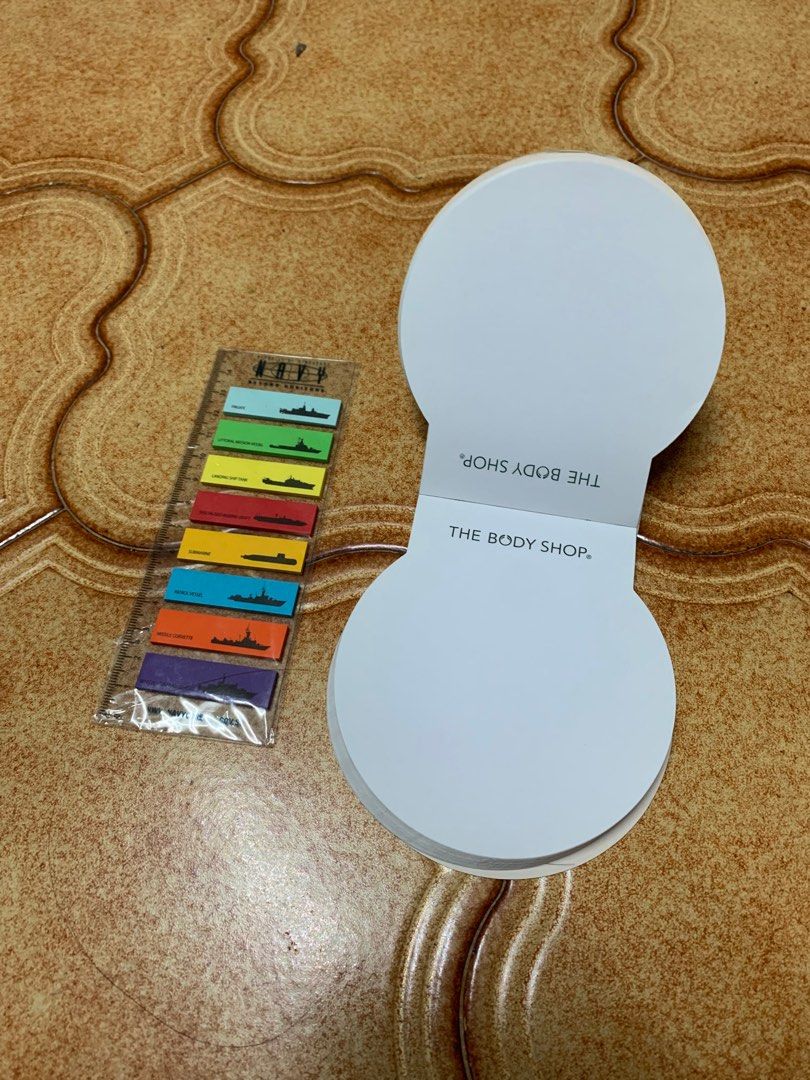 Notepad and coloured index paper, Hobbies & Toys, Stationery & Craft ...