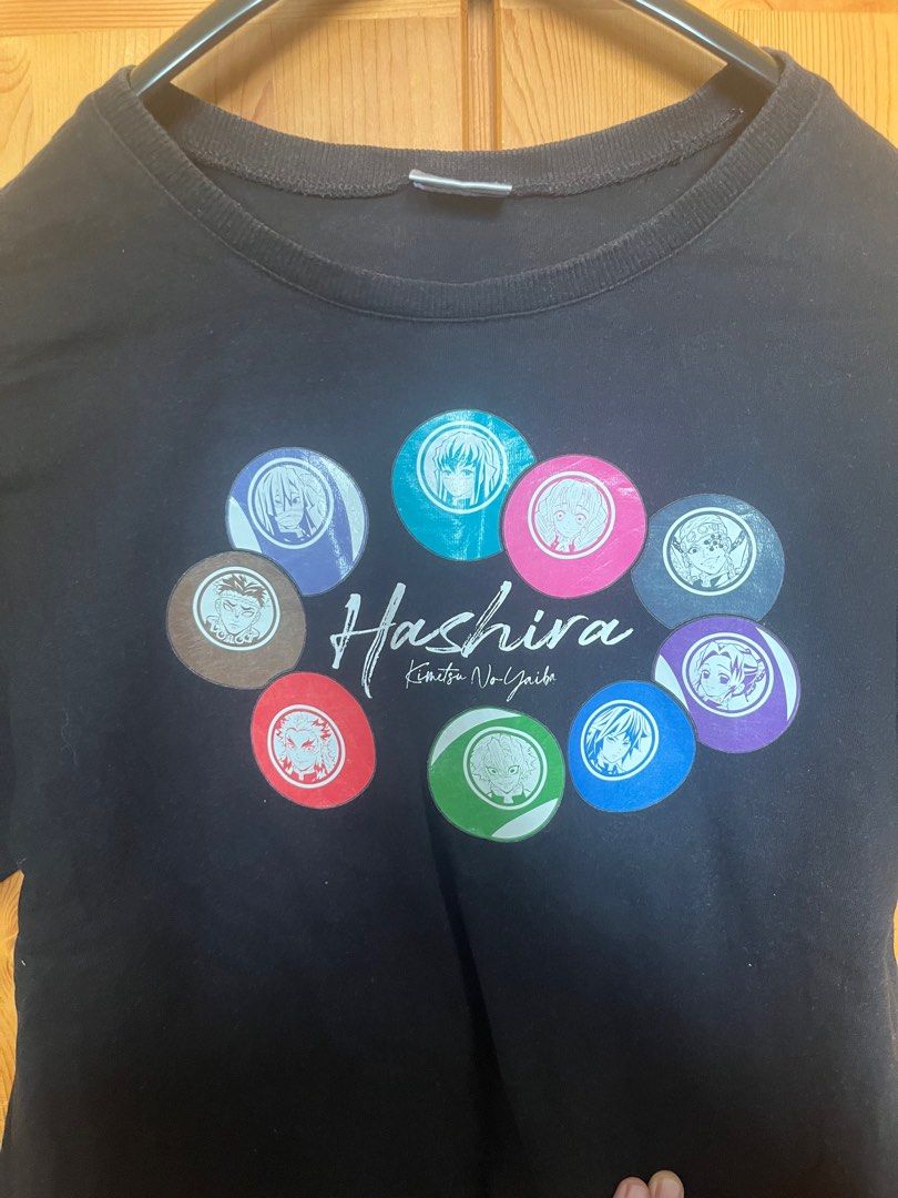 Official Demon Slayer Hashira T-shirt, Men's Fashion, Tops & Sets ...