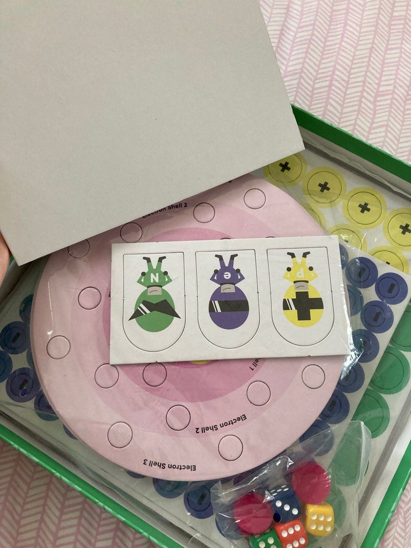OJO Atomic Force Science Board Games Kids Chemistry, Toys ...