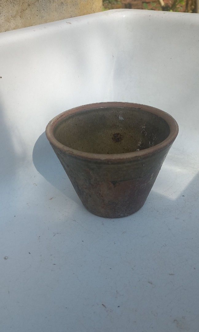 Old rubber cup/cawan getah lama, Furniture & Home Living, Gardening ...