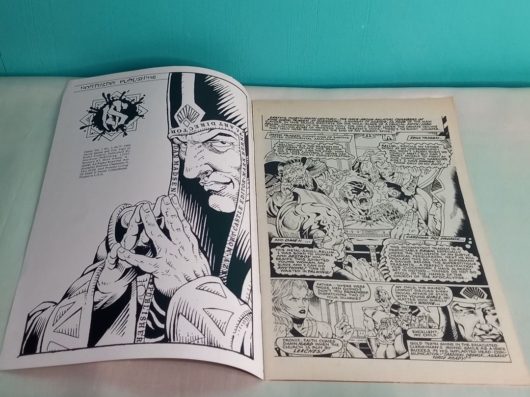 Omen Vol 1 #3 NorthStar Comics 1989, Hobbies & Toys, Books & Magazines ...