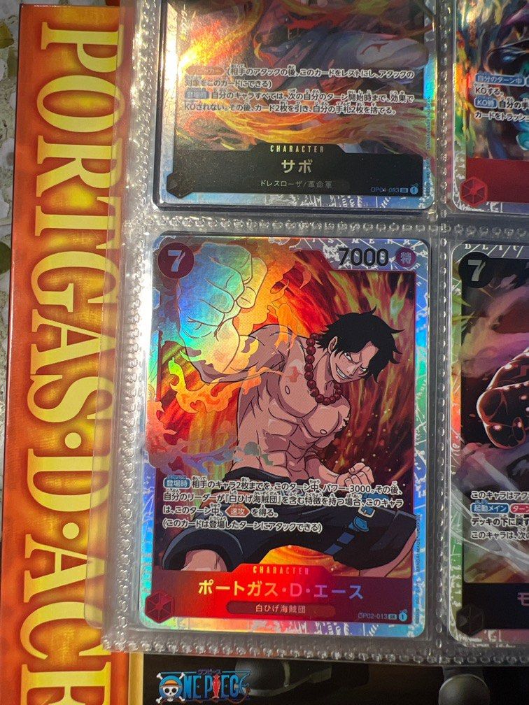 One piece Portgas D Ace Figurine + OP TCG CARDS, Hobbies & Toys, Toys ...