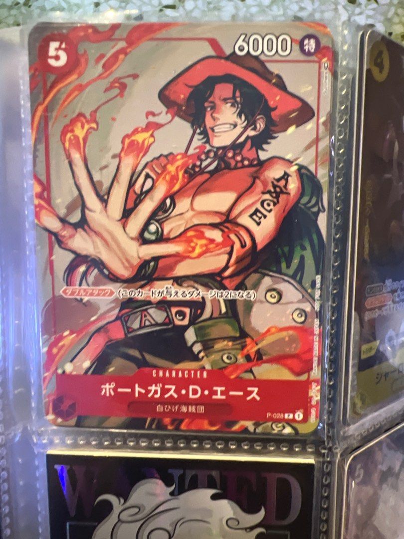 One piece Portgas D Ace Figurine + OP TCG CARDS, Hobbies & Toys, Toys ...